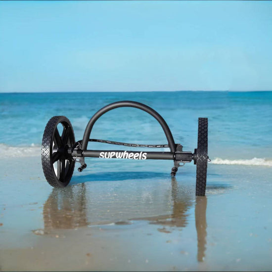 EVOLUTION SURF Longboard AND surfboard bike trailer – SUP Wheels